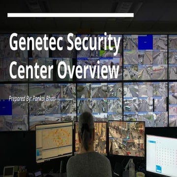 Overview of Genetec Security Center Overview.pptx