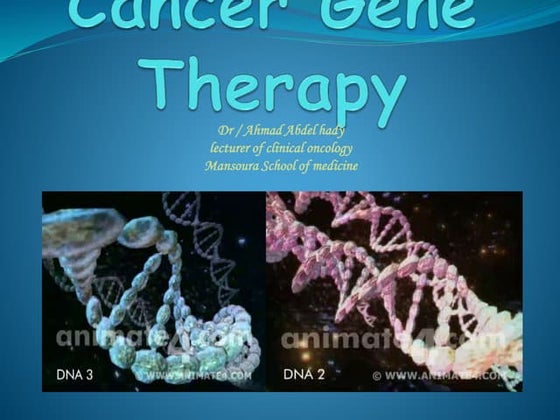 Gene therapy | PPTX