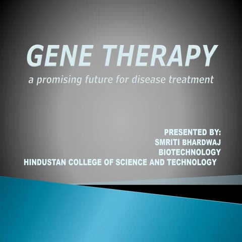 Gene therapy | PPT