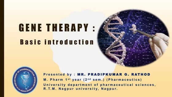 Gene therapy | PPT