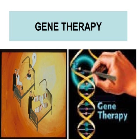 Gene therapy teacher | PPT