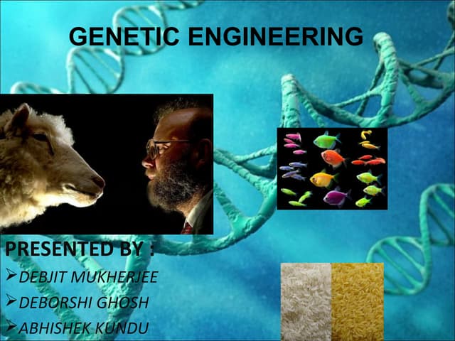 Genetic-engineering | PPT