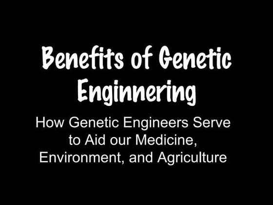 Genetic Engineering | PPT