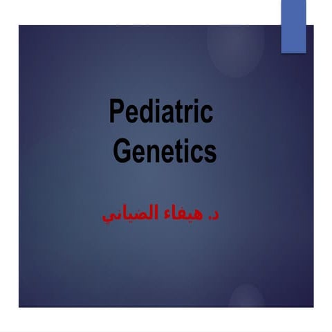 genetic 2 dr Haifa althaiani Amran U.pptx