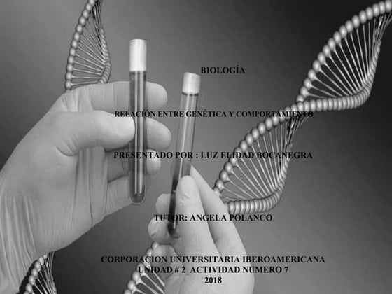 Estructura y expresión genetica | PPT