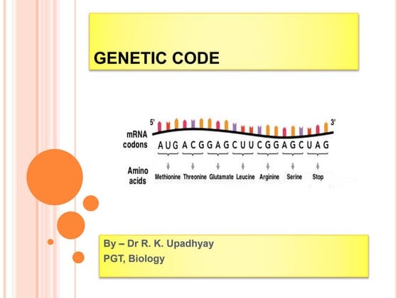 genetic code.pptx