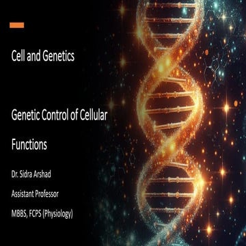 Genetic Control of Cellular Functions.pdf