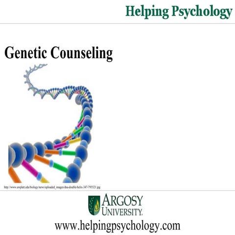 Genetic Counseling - Predicting The Future | PPT