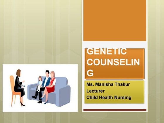 Genetic counselling | PPT