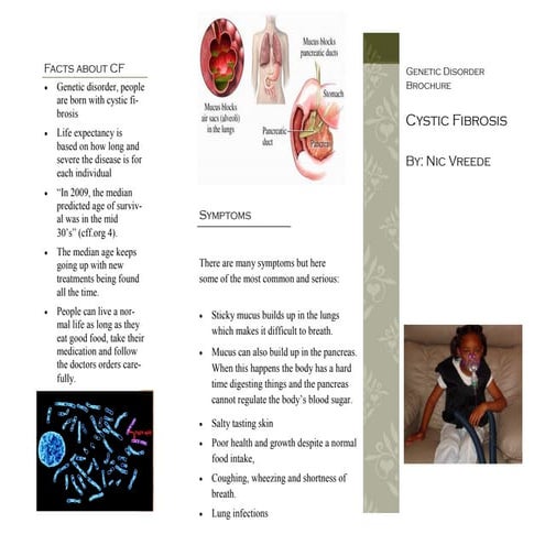 Genetic disorder brochure | PDF