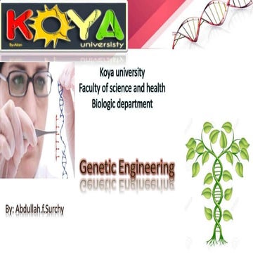 Gen. Bio 2 - Genetic Engineering Redesigning Life.pdf