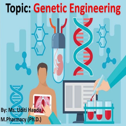 Genetic engineering | PPTX