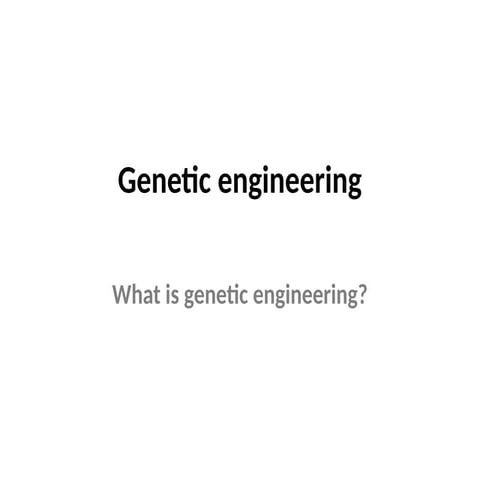 Selective Breeding | PPTX