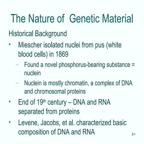 The Genetic Material Lecture Note ppt.ppt
