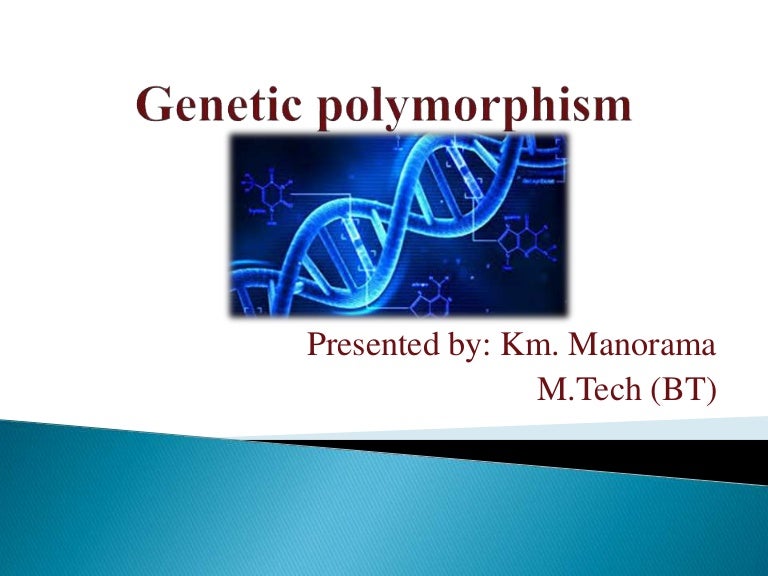 Genetic polymorphism