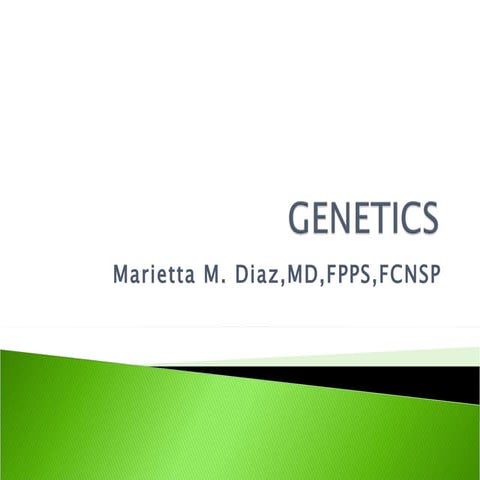 Genetics | PPT