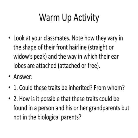 Classical Genetics | PPT