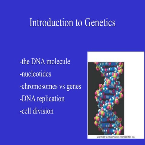 Genetics | PPT