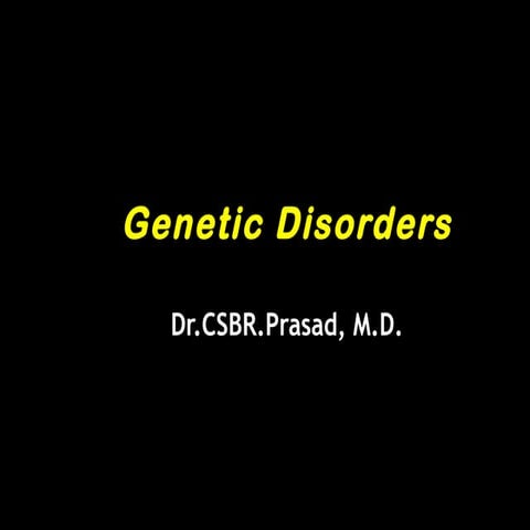 Genetics 3-csbrp | PPT