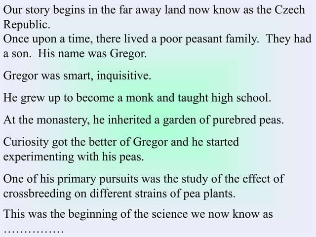 Mendelian Laws of Inheritance | PPT