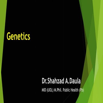 Genetics | PPT