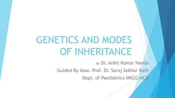 Molecular basis of genetic disease | PPTX