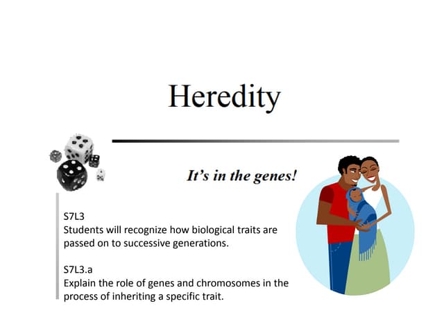 Genetics Introduction Ppt