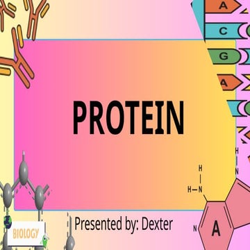 Genetics Introduction to DNA Science Presentation in Yellow Blue Flat ...