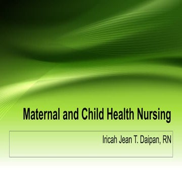 GENETICS MATERNAL AND CHILD NURSING.pptx