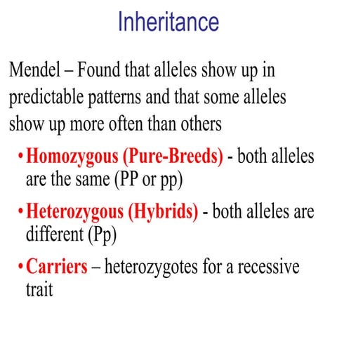 Genetics part 2 | PPT