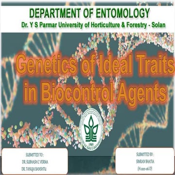 Genetics of ideal traits in NE.pptx