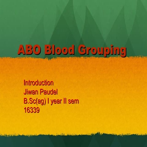 Genetics Ppt By Jiwan Ppt