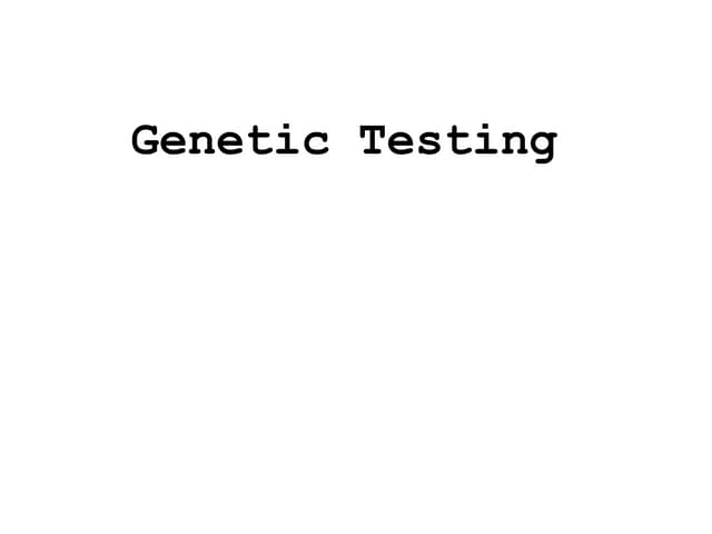 Genetic testing in the neonates and children.pptx