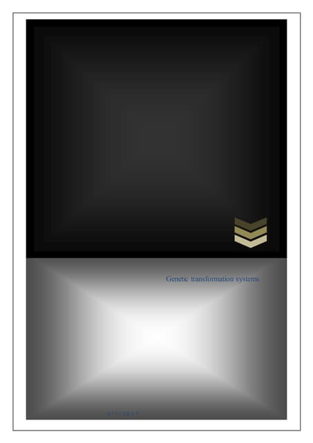 Microbial Genetics: Transformation, Transduction, Conjugation, Plasmids ...