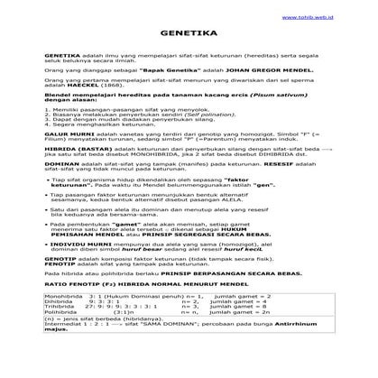 Genetika | PDF
