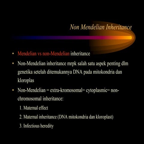 Non-Mendelian-genetics lecture notes.ppsx