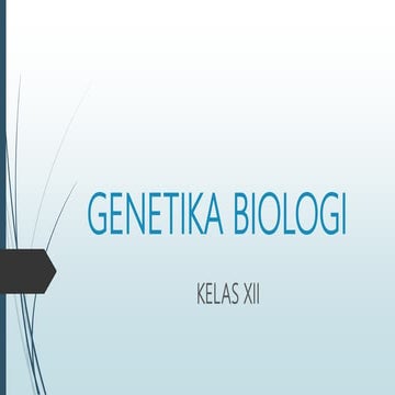 Soal Genetika biologi | PPT