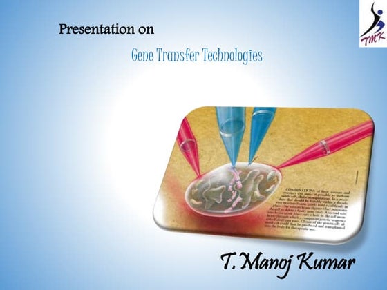 Gene transfer methods | PPT