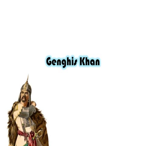 Genghis khan | PPTX
