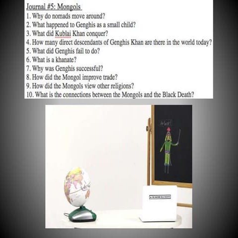 AP World: Mongols (12:2) + Mongol Reading Resources | PPTX