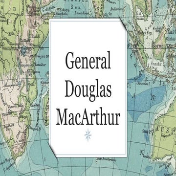 General George MacArthur | PPTX