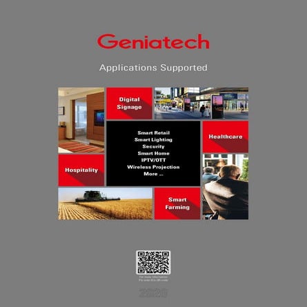Geniatech catalog 2020 Ver - Application Scenarios | PDF