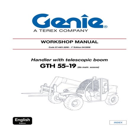 Genie GTH 55-19 Telehandler Service Repair Manual.pdf