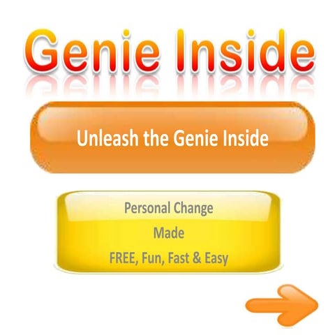 Genie inside process landscape | PPTX