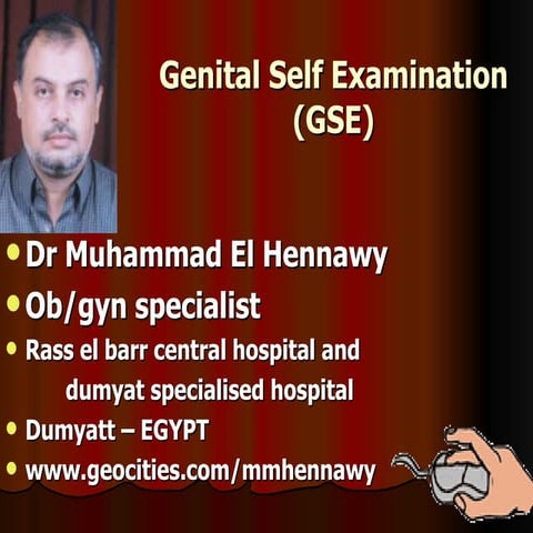 Genitalself exam | PPT
