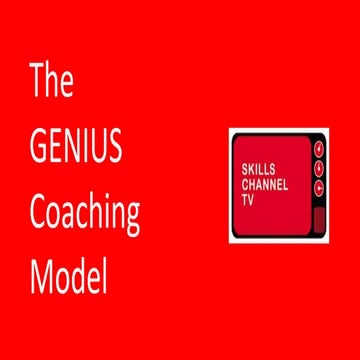GENIUS Coaching Model | PPTX