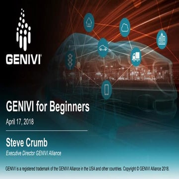 GENIVI_For_Beginners_M genivi info tanement | PDF