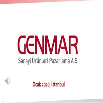 Genmar Sirket Sunumu | PPSX