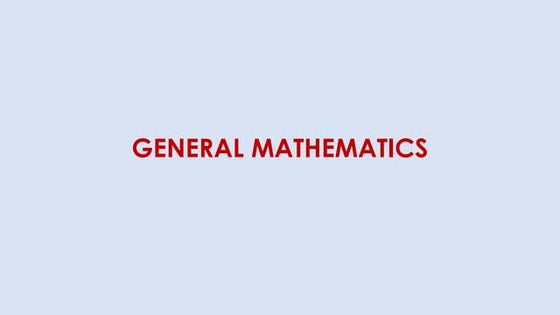 Grade 11: General Mathematics_LOGARITHMS | PPTX