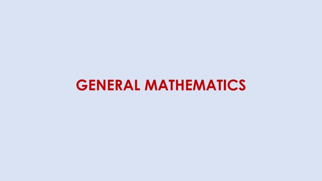 Grade 11: General Mathematics_LOGARITHMS | PPTX